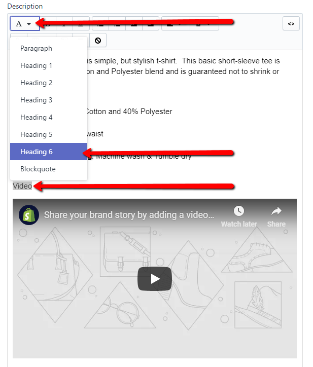 Product Page Unique Tabs – Theme Support from Red Plug Design Co.