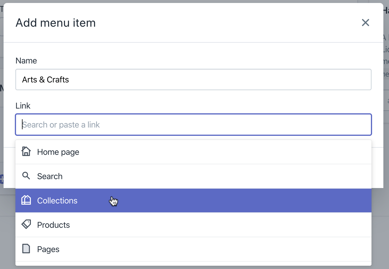 Collections list page – Theme Support from Red Plug Design Co.